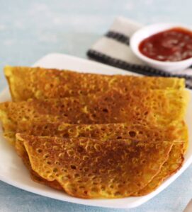 Quick and Crispy Besan Dhirade | Madhura's Recipe