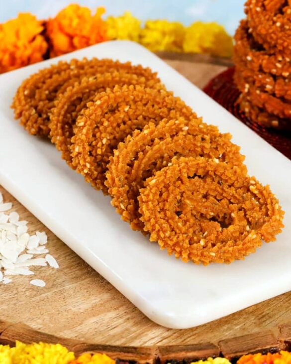Crispy, Crunchy and Easy Poha Chakli | Madhura's Recipe