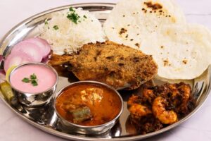 Maharashtra special Fish Thali | Madhura's Recipe