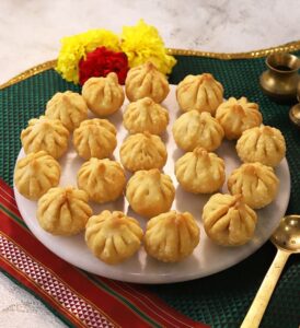Delicious and easy Fried Modak | Madhura's Recipe