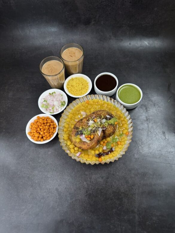 Popular Chat Ragda Patties | Madhura's Recipe